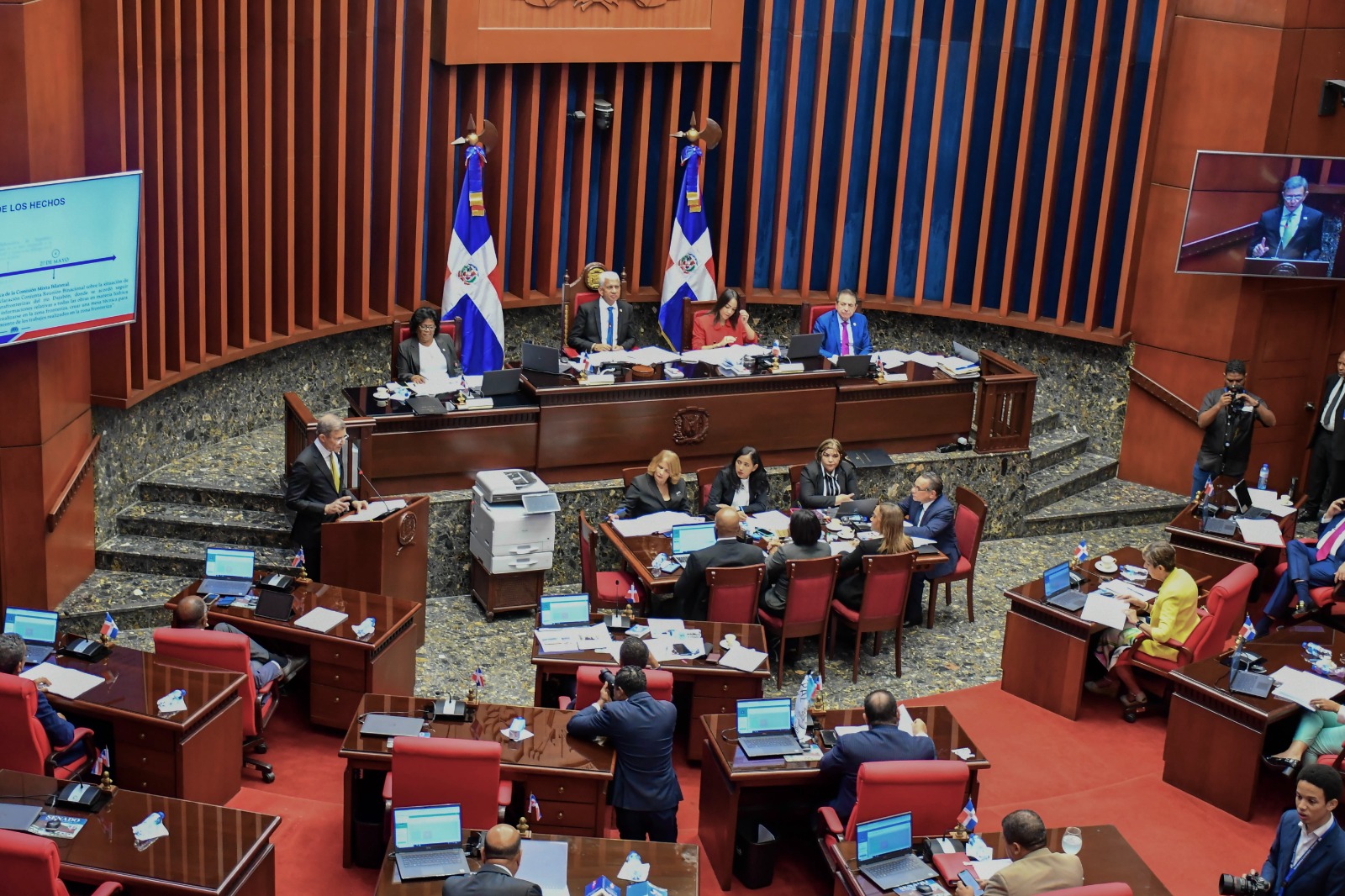 Canciller Roberto Álvarez reafirmó ante el Senado que el país siempre ha rechazado la ...